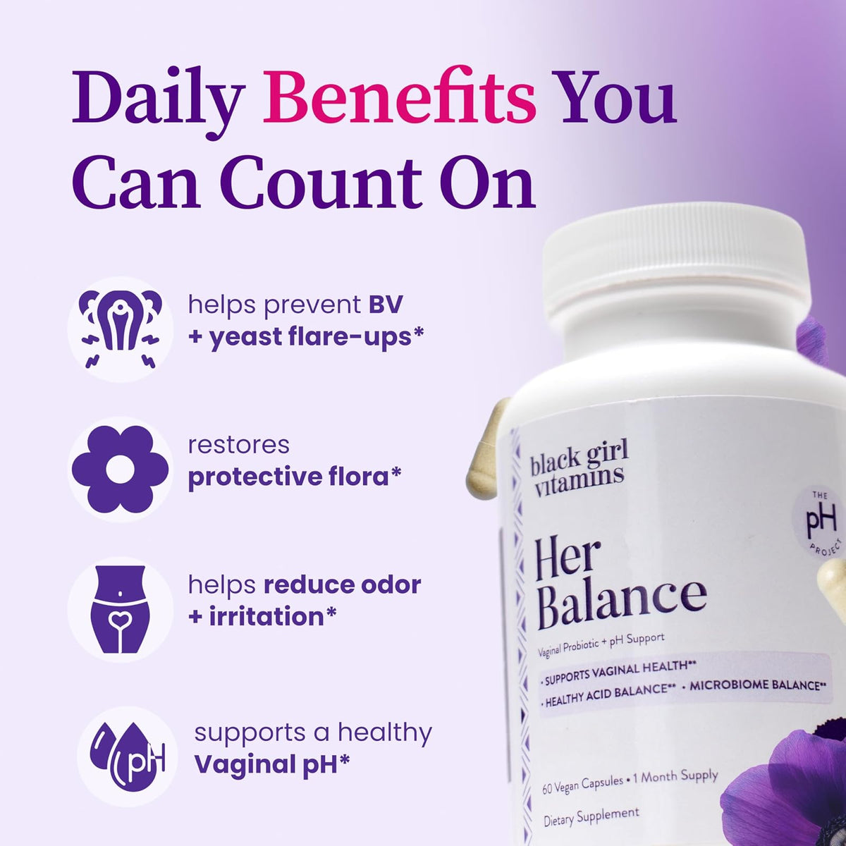 Lactobacillus Crispatus for feminine wellness
