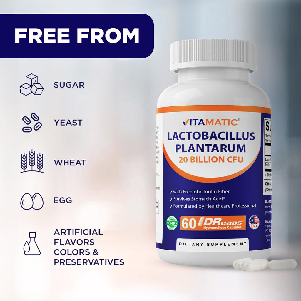Lactobacillus Plantarum for digestive balance