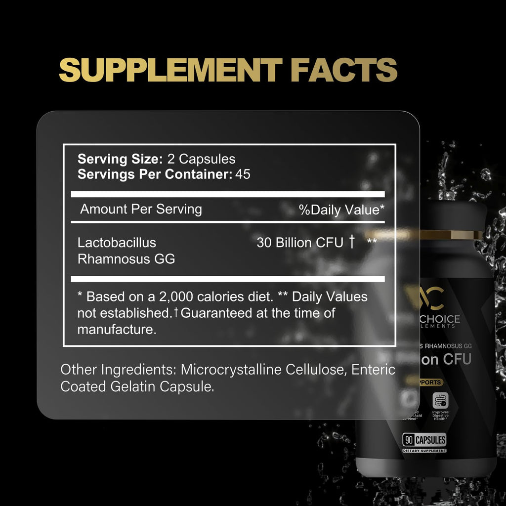 Lactobacillus Rhamnosus for digestive comfort