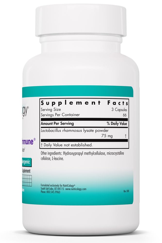 Lactobacillus rhamnosus for gut health
