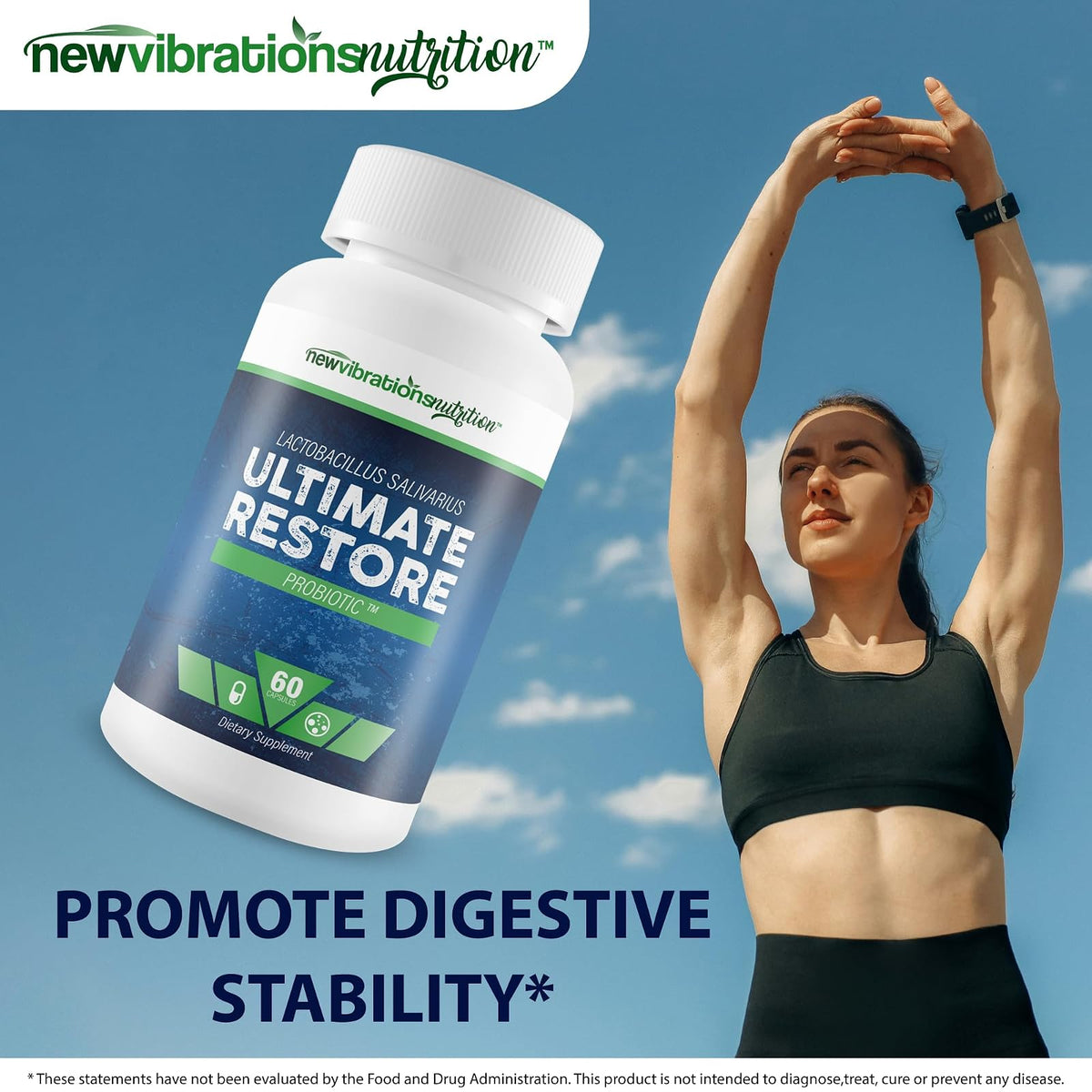 Lactobacillus Salivarius for bloating relief
