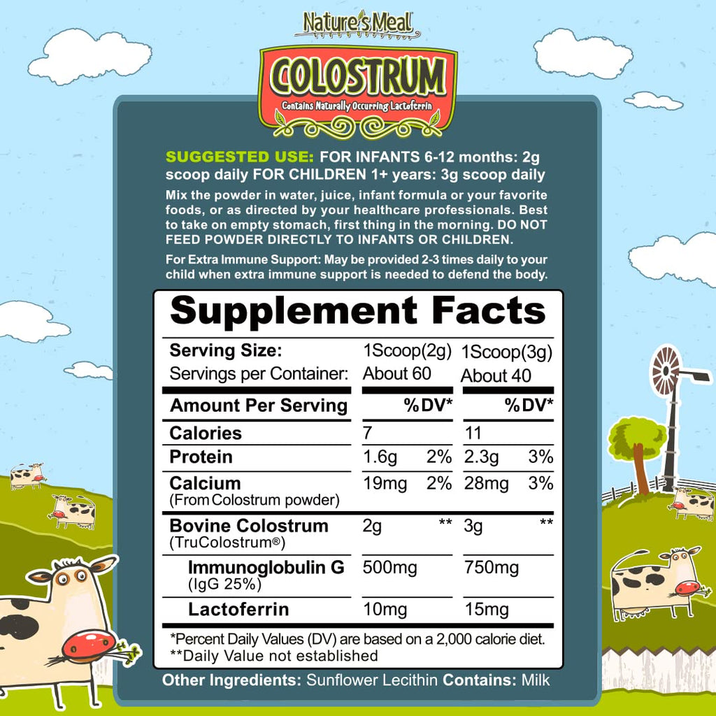 lactoferrin benefits for children's health