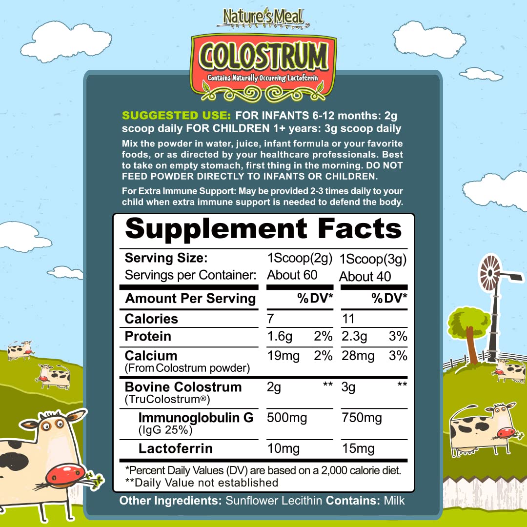 lactoferrin benefits for children's health