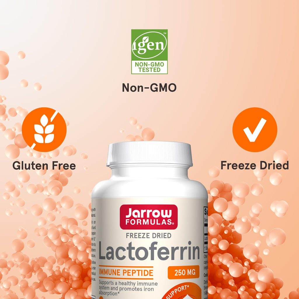 Lactoferrin capsules for daily nutrition