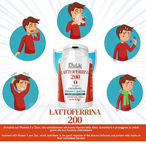 Lactoferrin capsules for immune strength