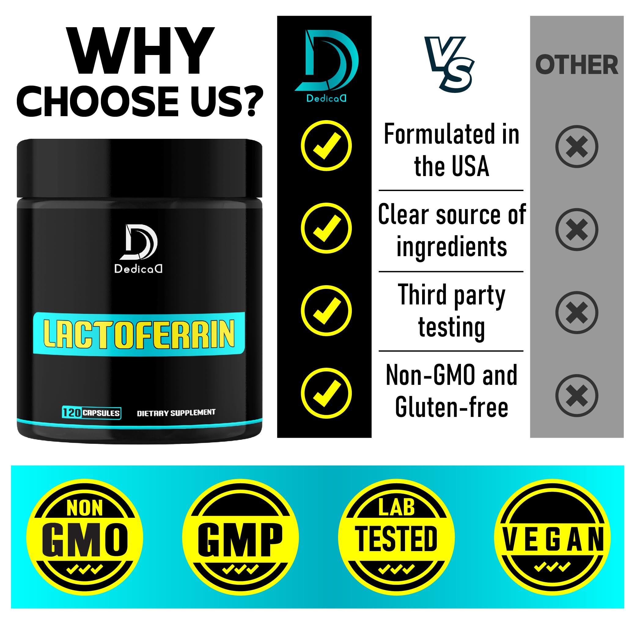 lactoferrin for gut health support