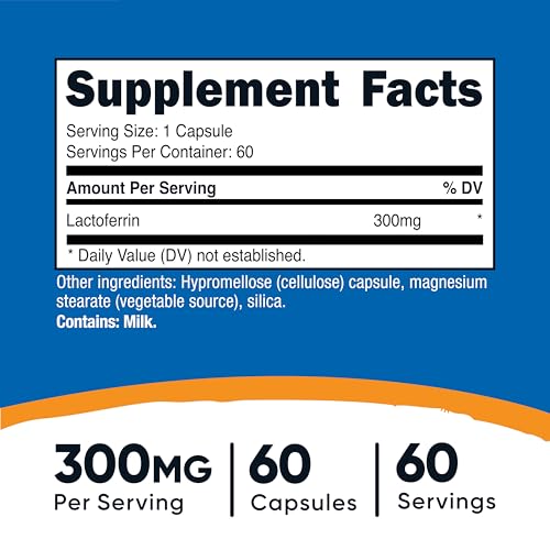 Lactoferrin for healthy gut function