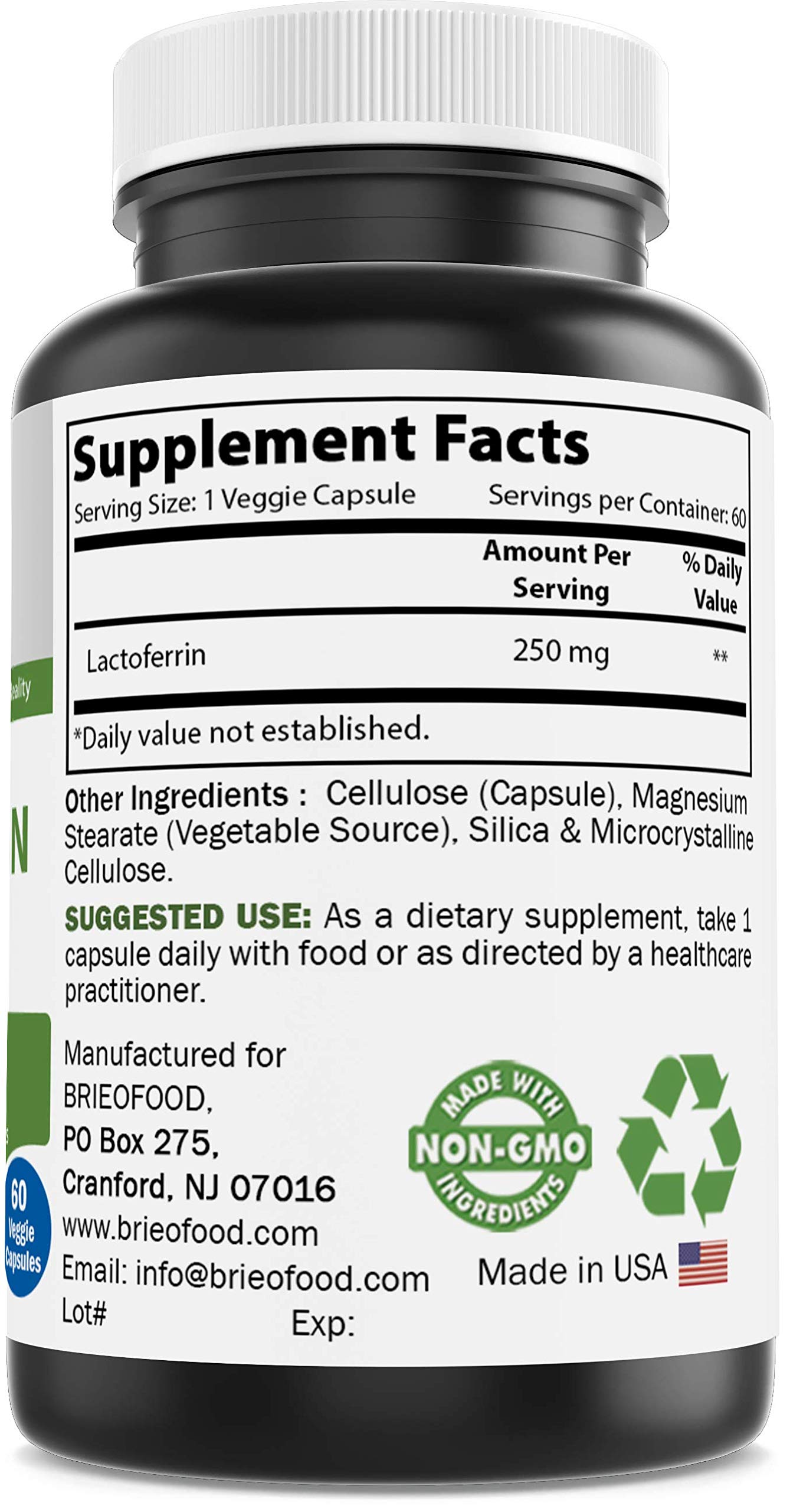 Lactoferrin for immune support