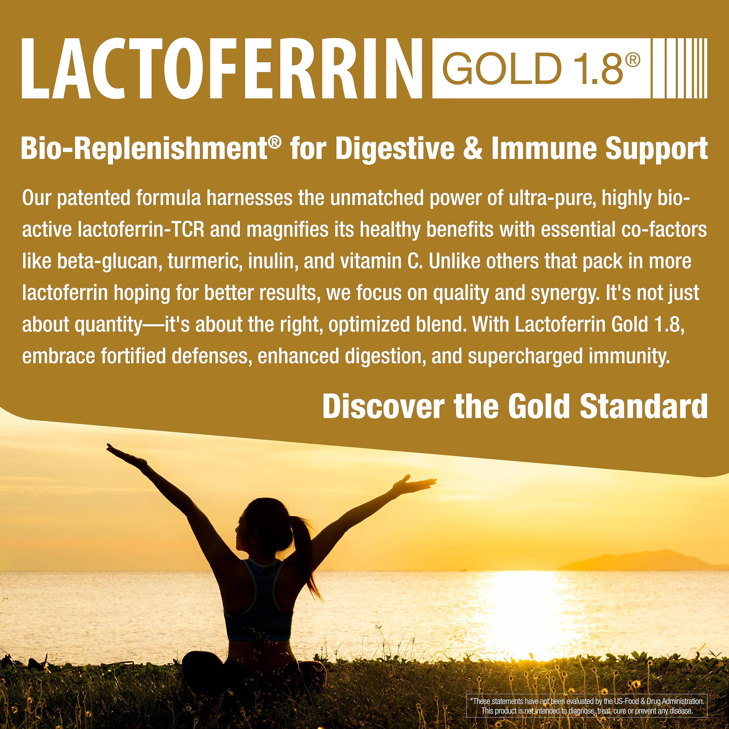 Lactoferrin Gold for everyday vitality