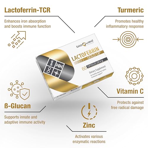 Lactoferrin Gold for iron absorption
