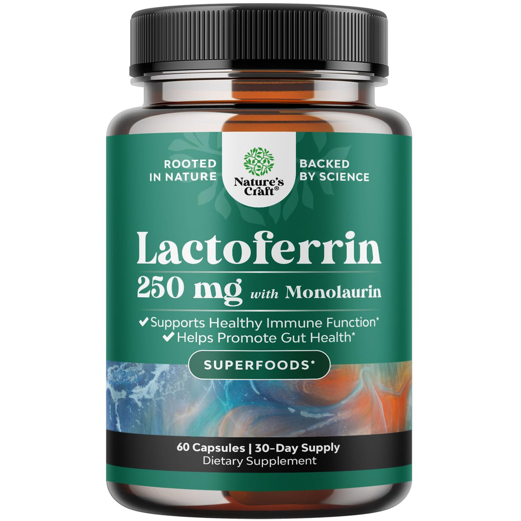 Lactoferrin multivitamins for immune support