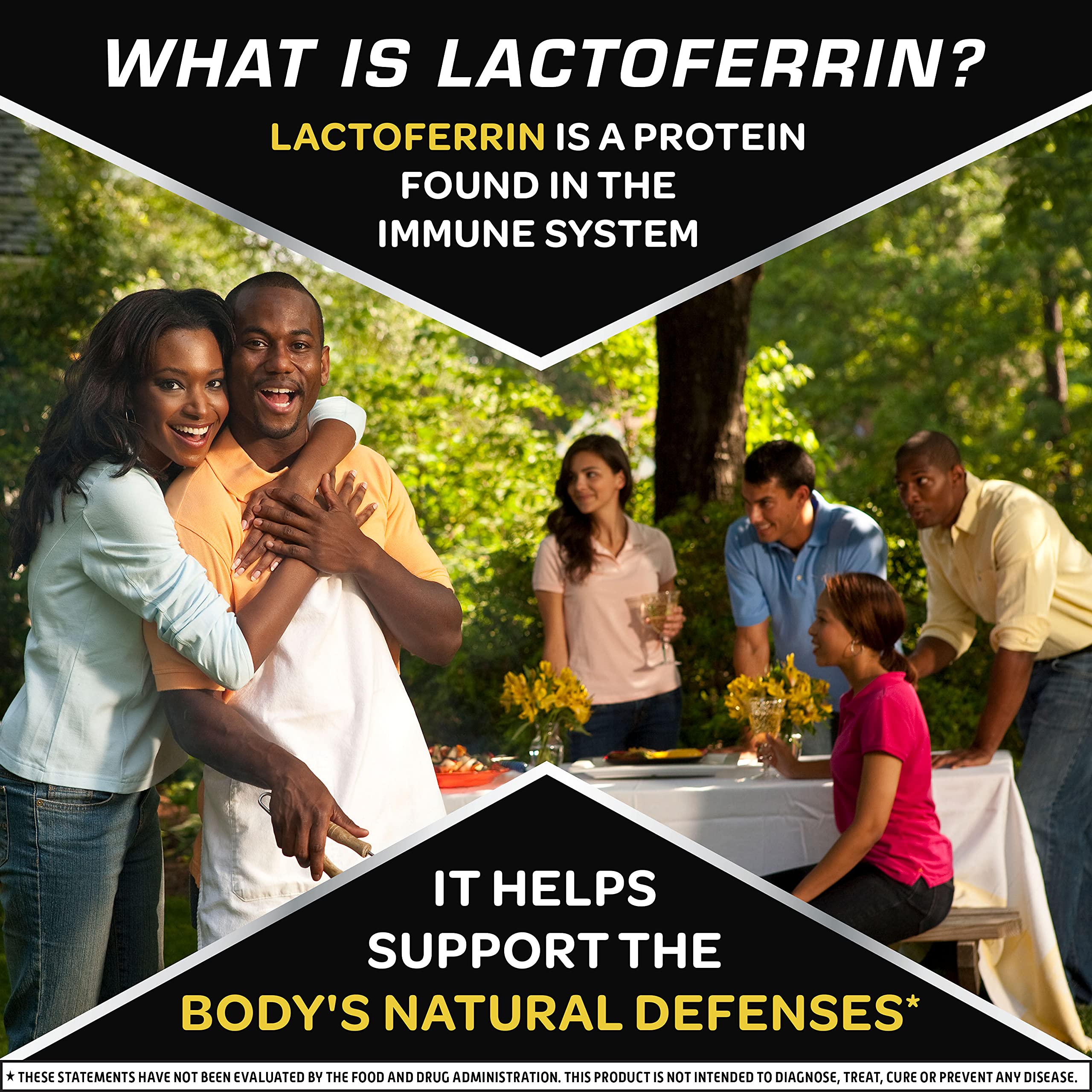 lactoferrin protein supplement for health