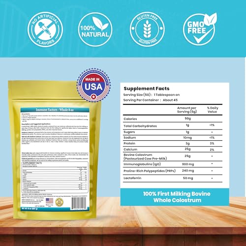 lactoferrin rich colostrum powder