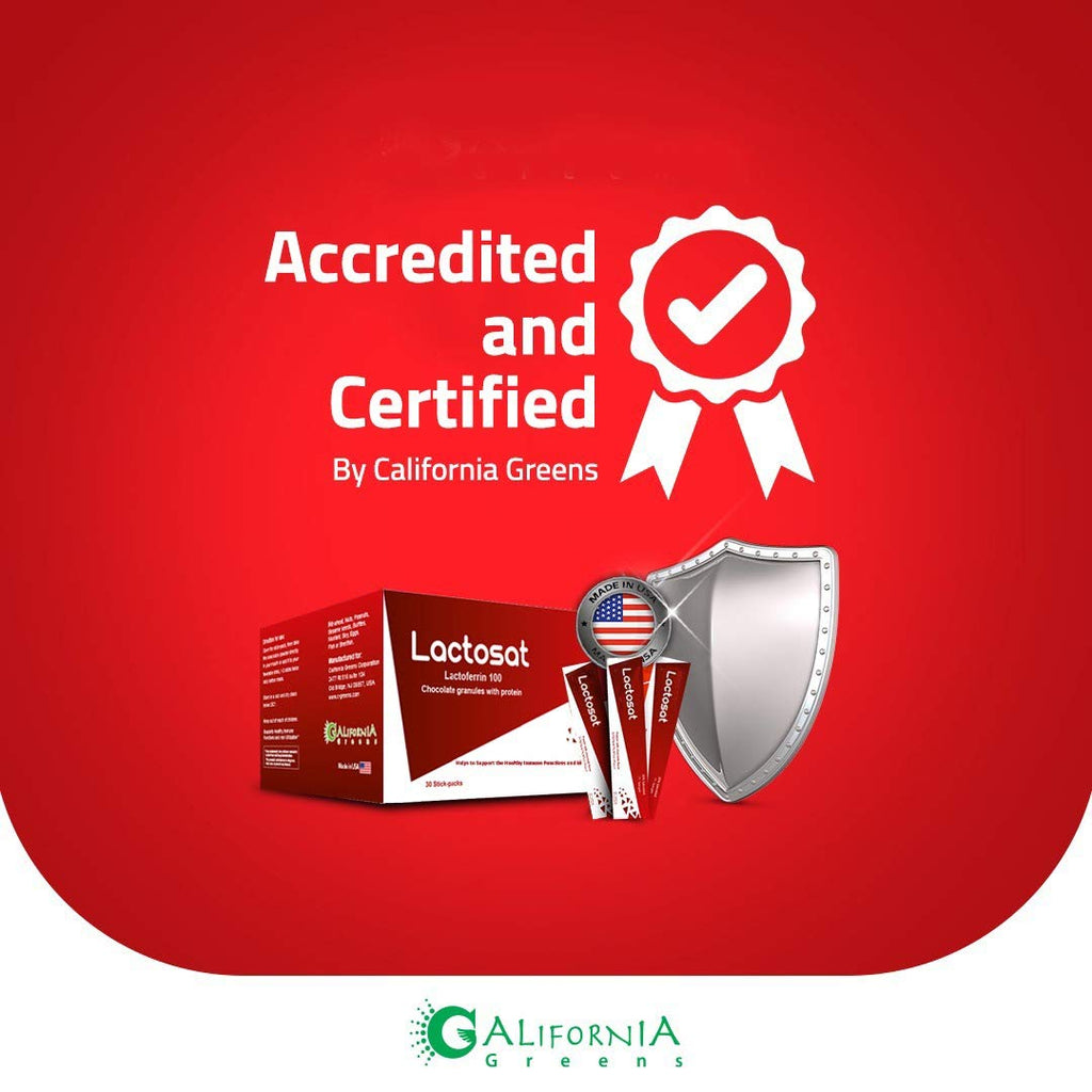 Lactosat Lactoferrin 30 count benefits