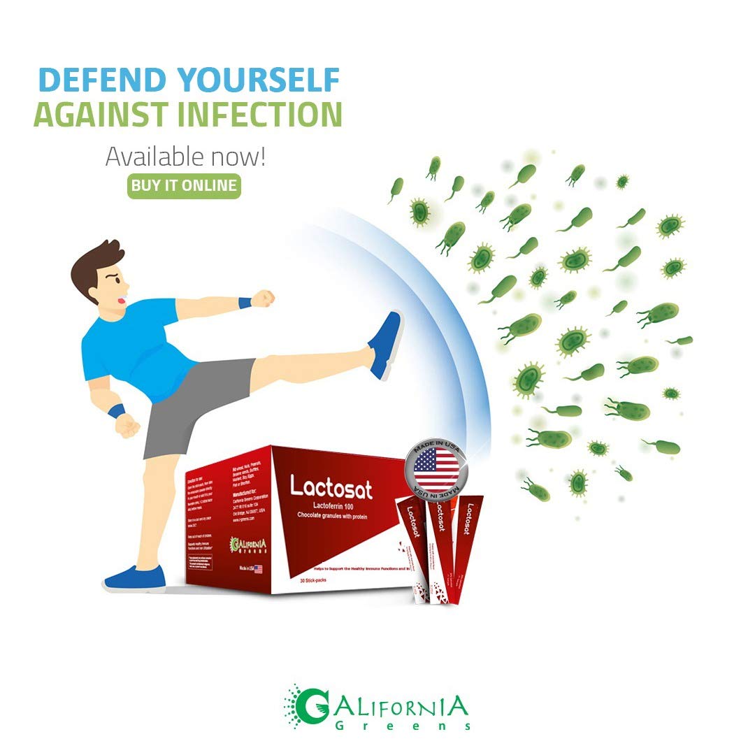 Lactosat Lactoferrin for overall health