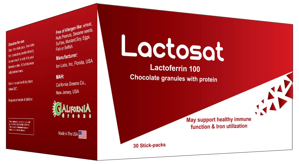 Lactosat Lactoferrin immune support supplements