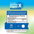 lactose digestive enzyme supplement