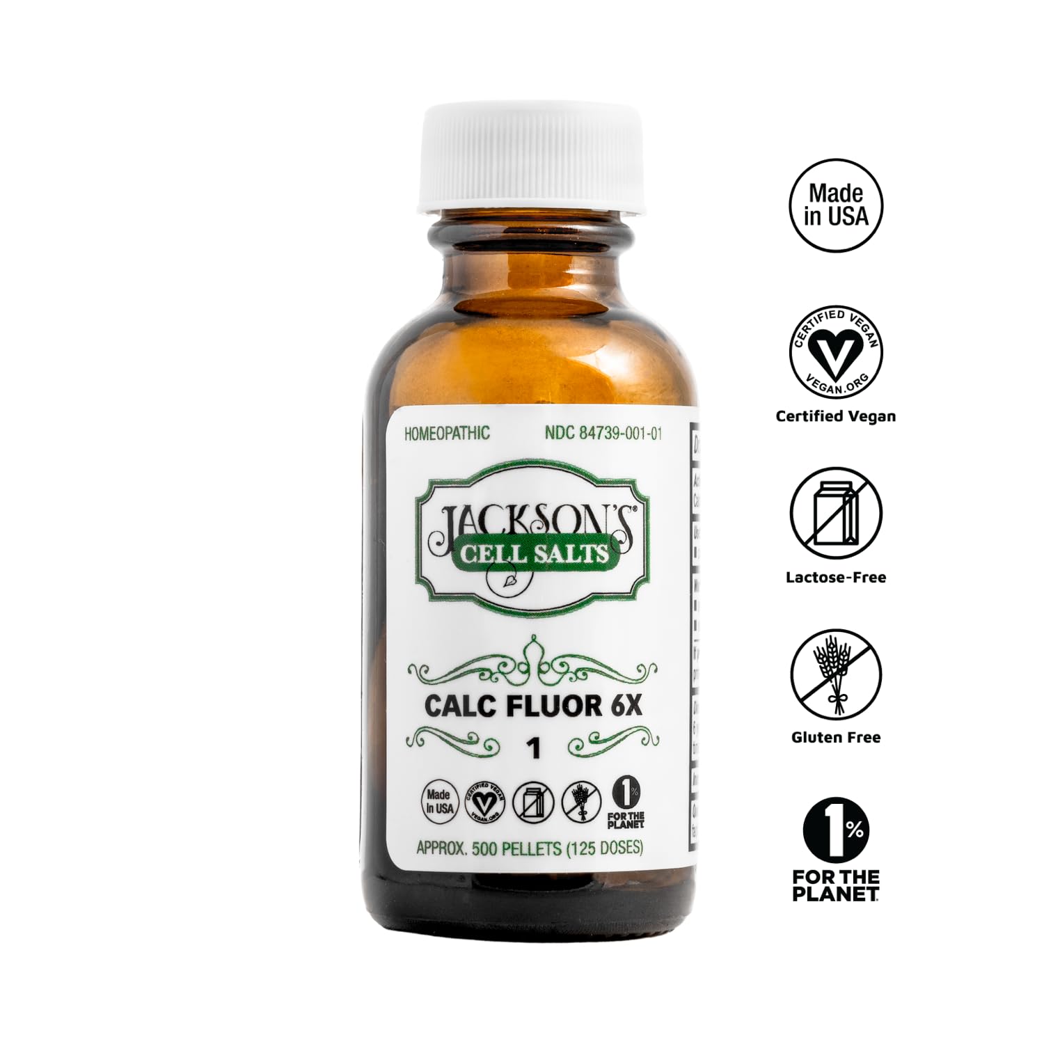 lactose-free calcium tissue salts