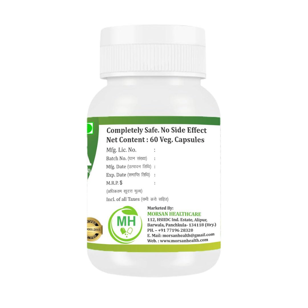 Lactose-free moringa capsules for digestion