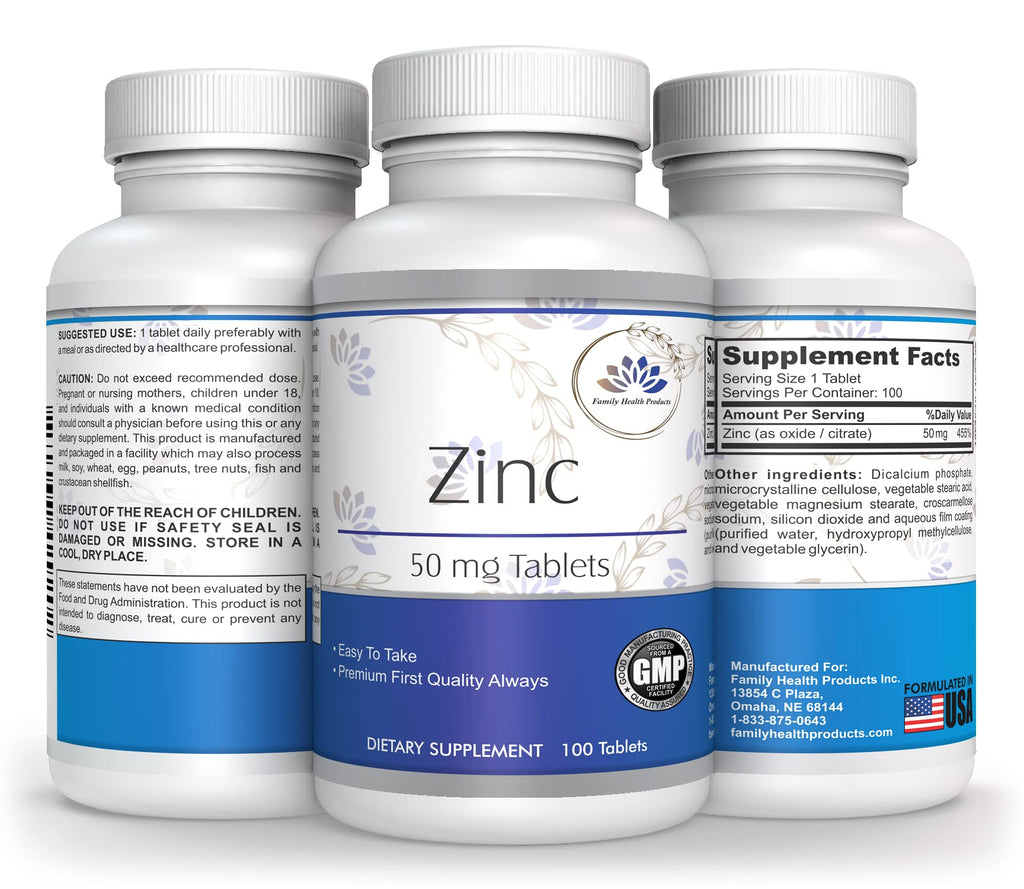 lactose-free zinc for overall support