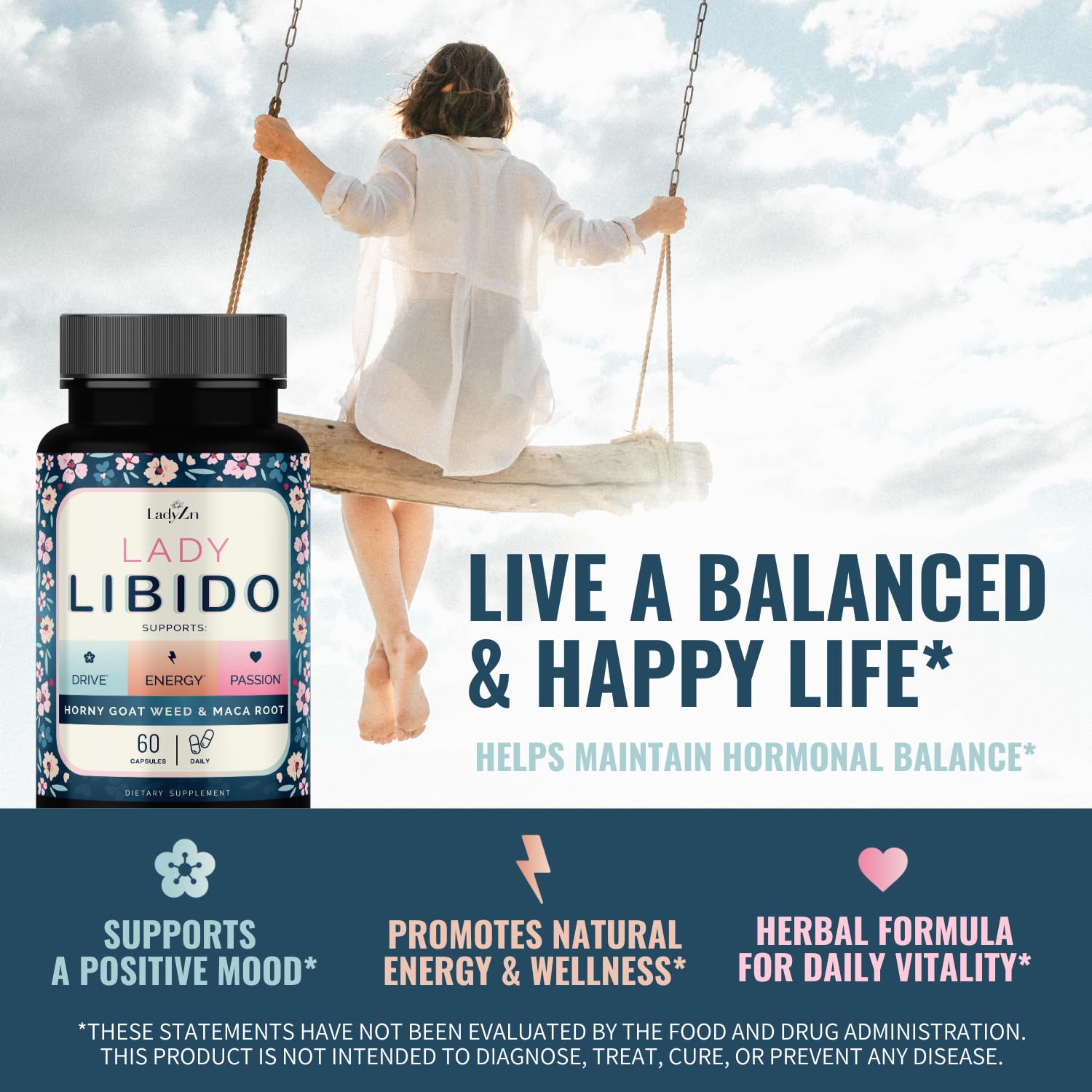 Lady Libido capsules for vitality