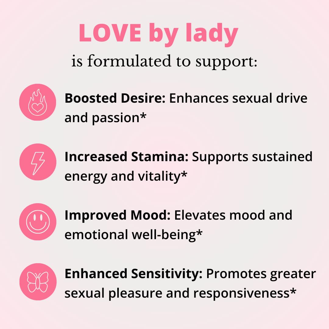 Lady Love Blend energy and mood enhancer
