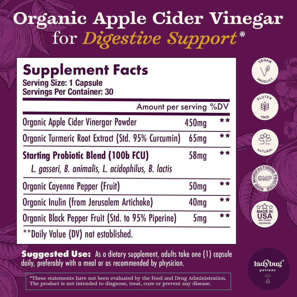 Ladybug Potions digestive health support