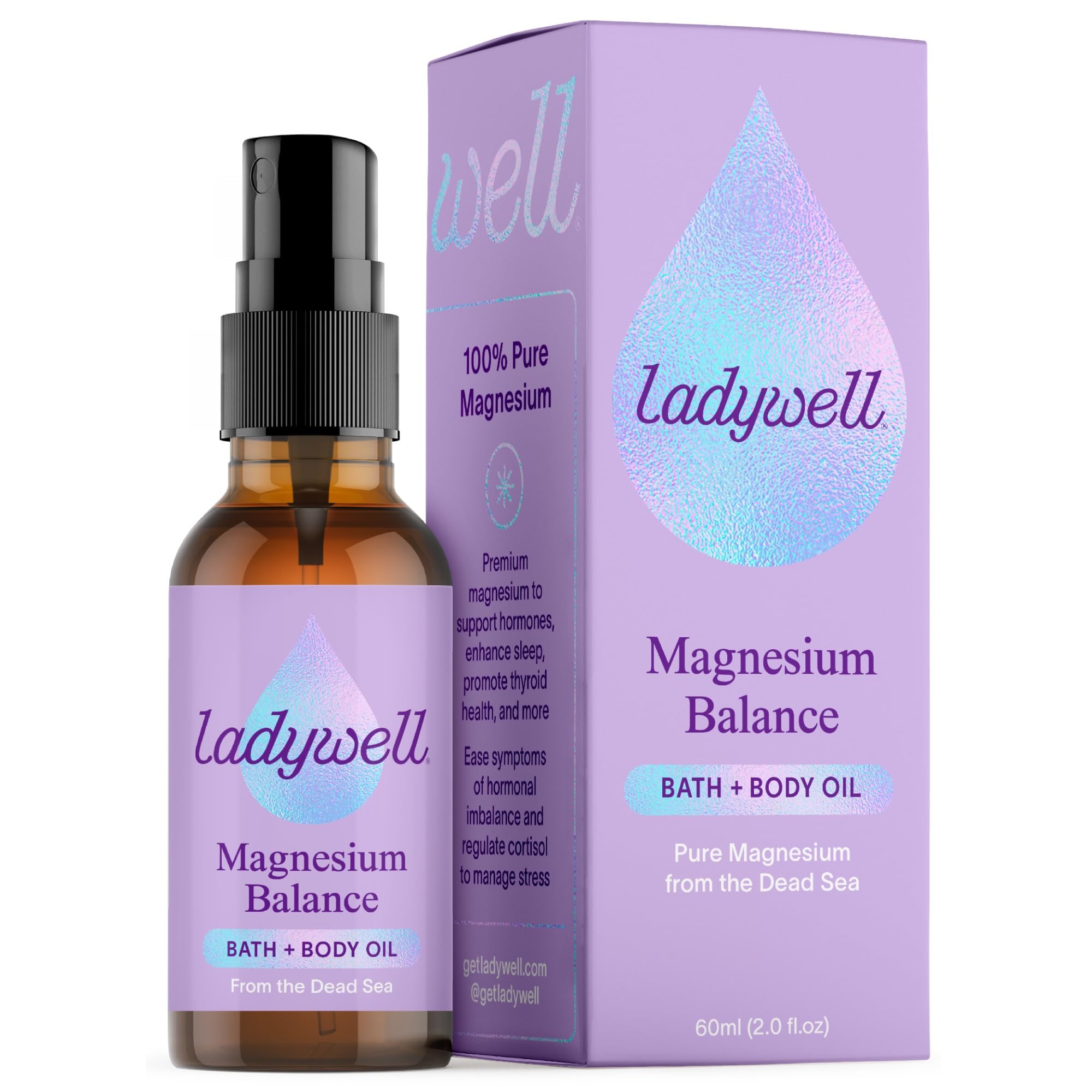 Ladywell magnesium oil for stress relief
