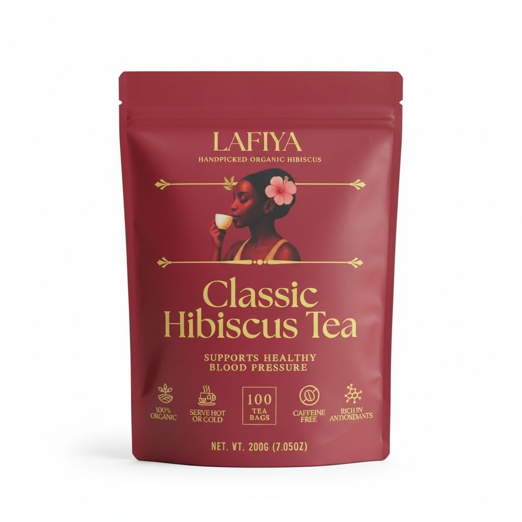 Lafiya hibiscus tea bags for wellness