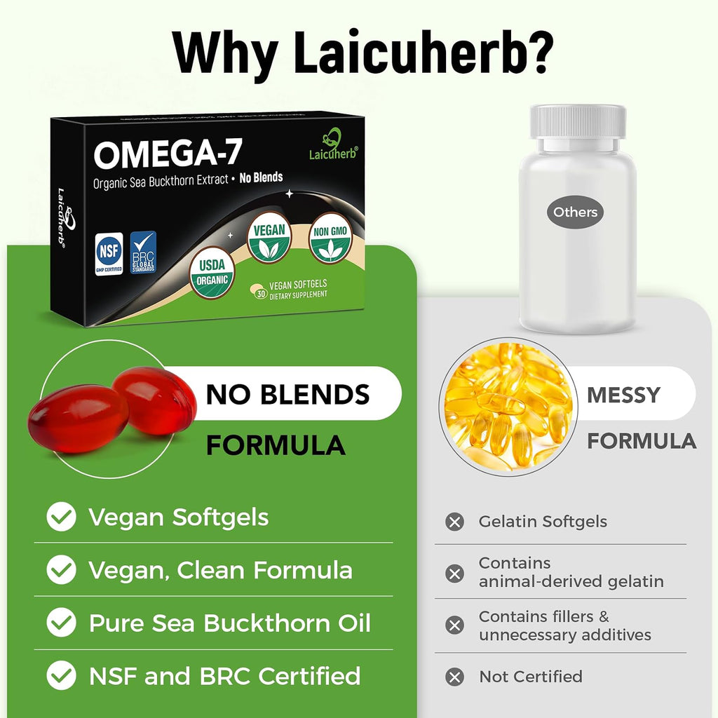 Laicuherb omega 7 softgels