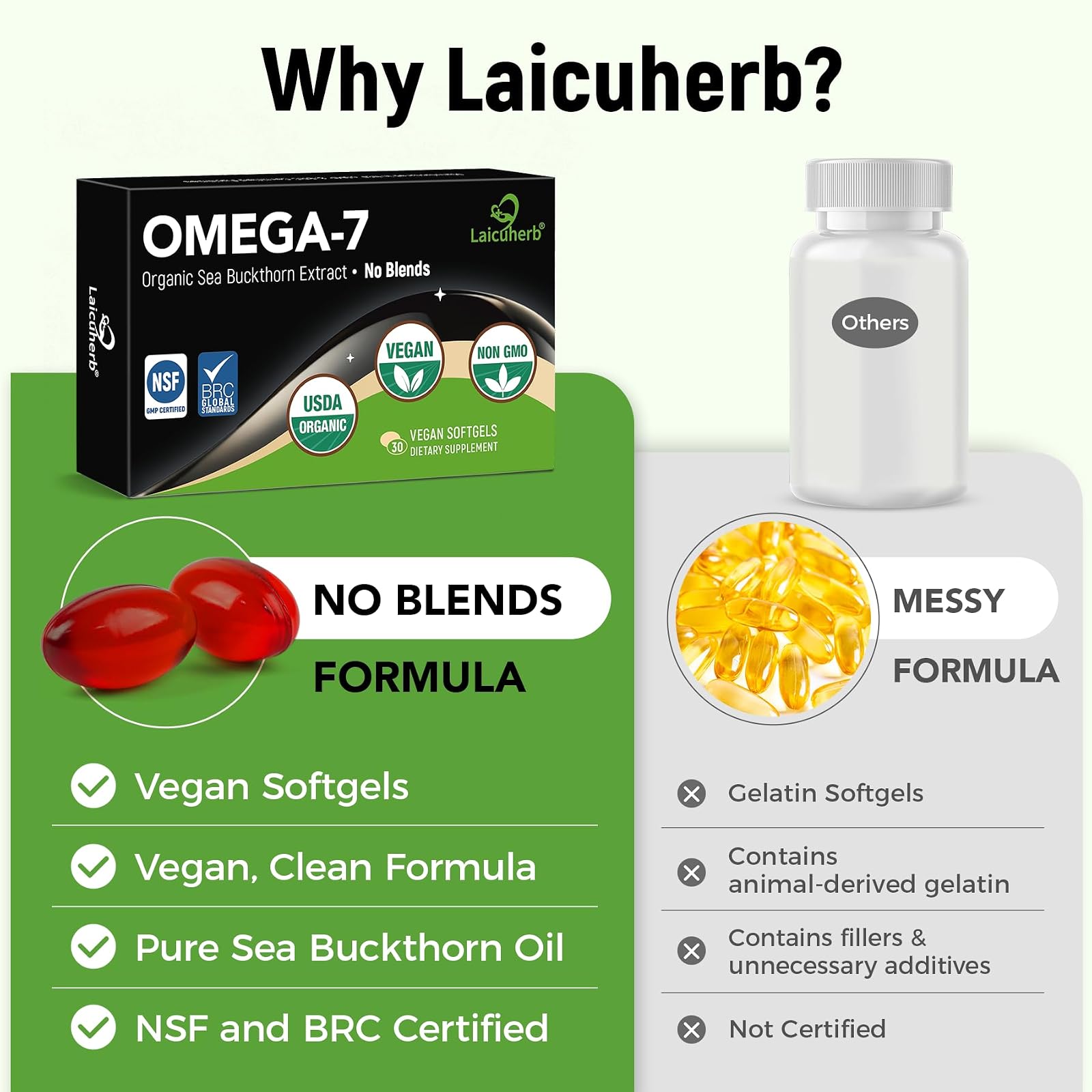 Laicuherb omega 7 softgels