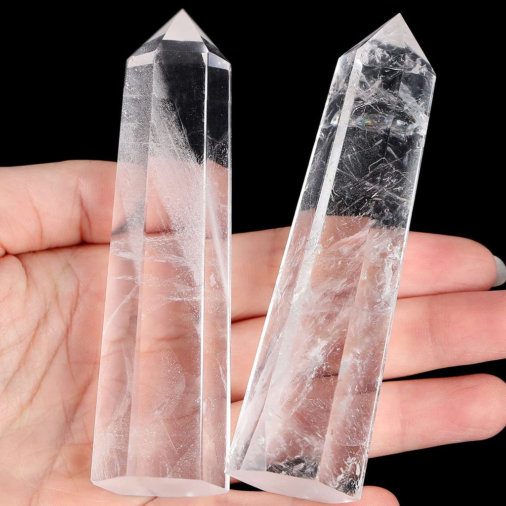 LAIDANLA clear quartz healing wand