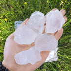 LAIDANLA clear quartz rough stones