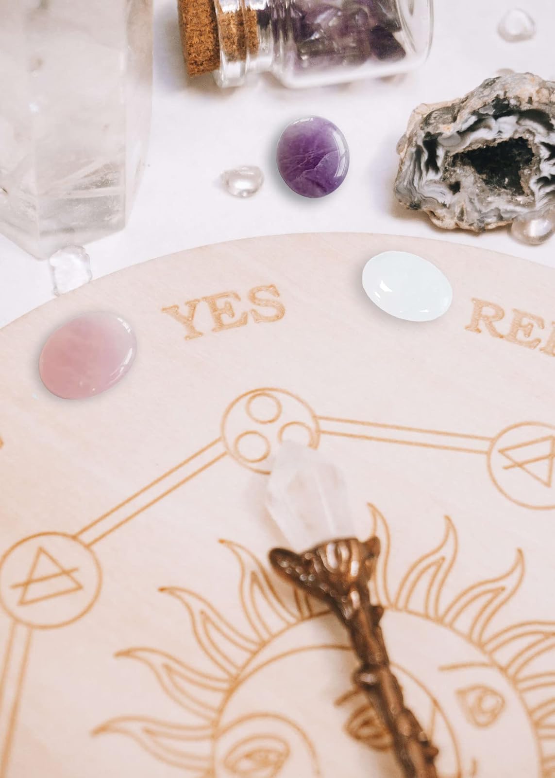 LAIDANLA crystals for meditation