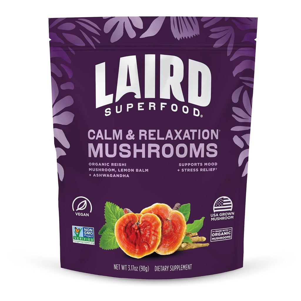 Laird Superfood mushroom blend for relaxation