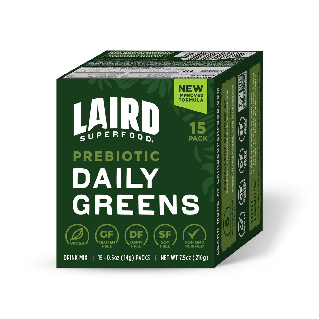 Laird Superfood prebiotics daily greens
