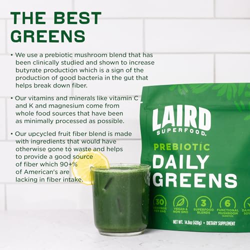 Laird Superfood prebiotics for vitality