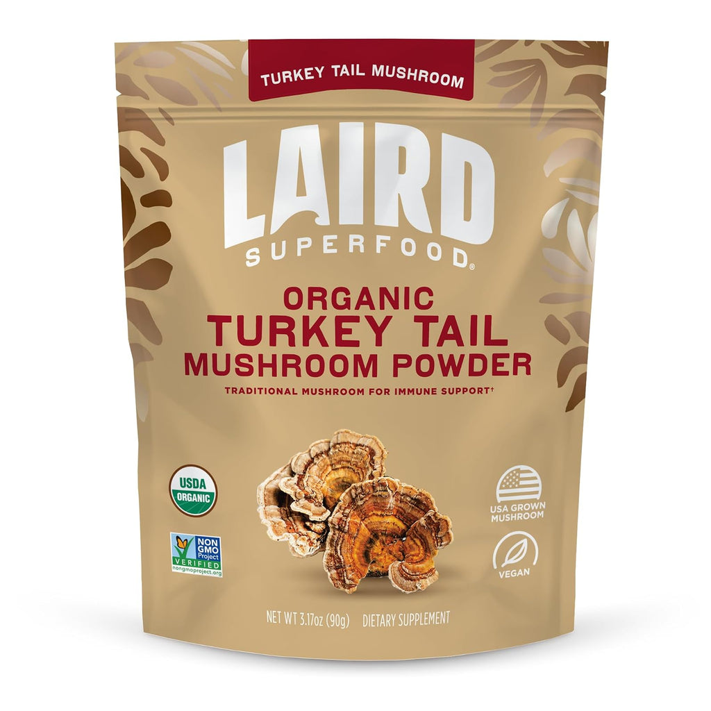 Laird Superfood turkey tail mushroom powder