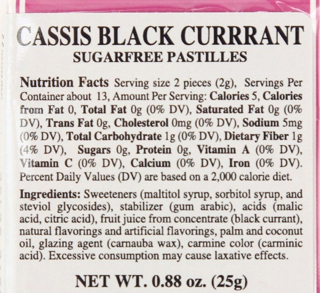 Lakerol licorice pastilles with stevia