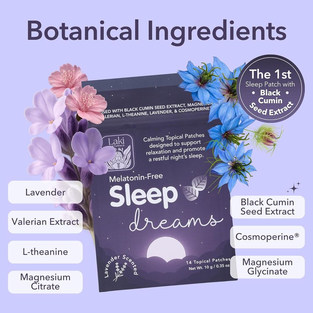 Laki Naturals sleep patches for restful nights