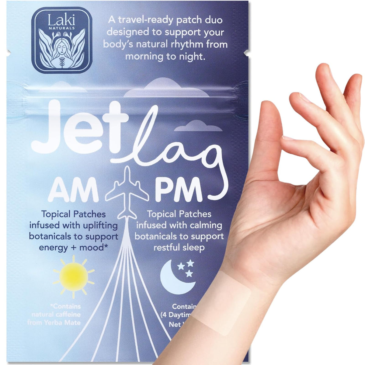 Laki Naturals travel multivitamins patches