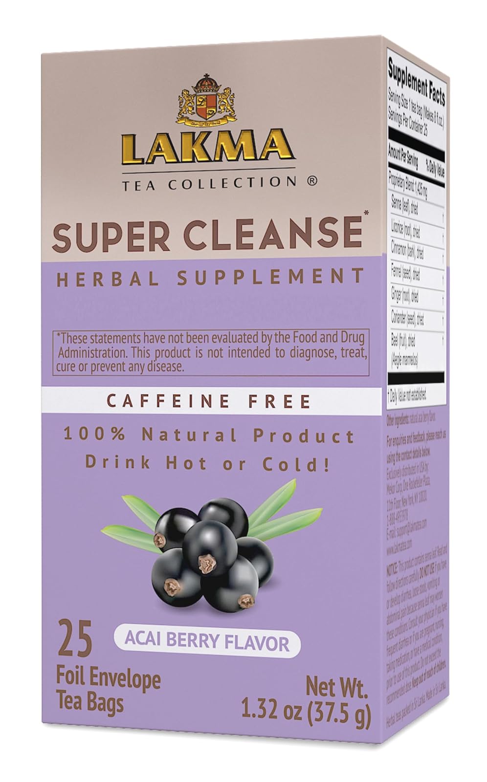 Lakma Super Cleanse Tea benefits