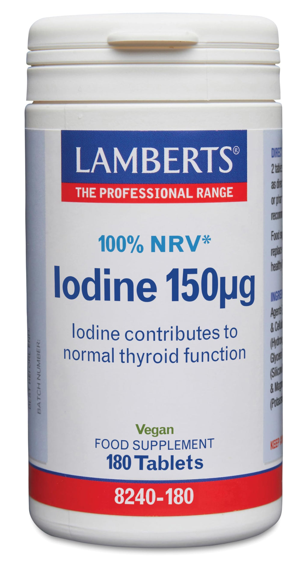 Lamberts Iodine 150 µg tablets