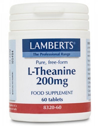 Lamberts L-Theanine 200mg tablets for relaxation