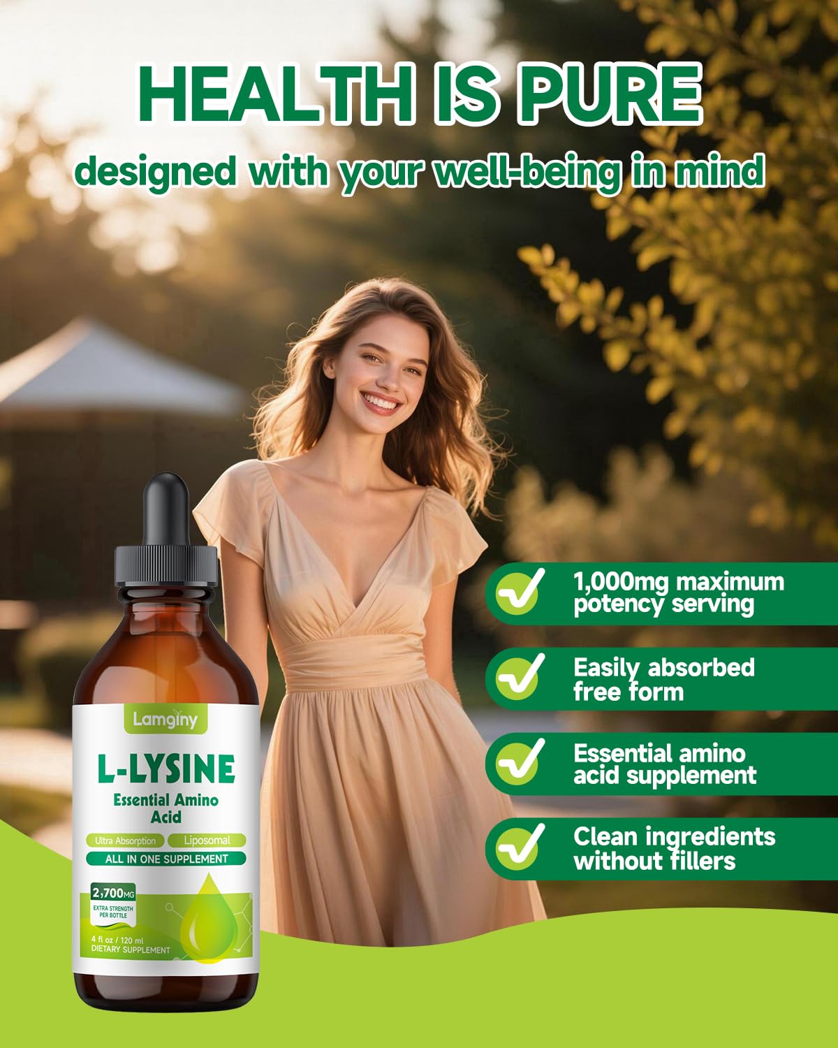 LAMGINY L-Lysine drops for health