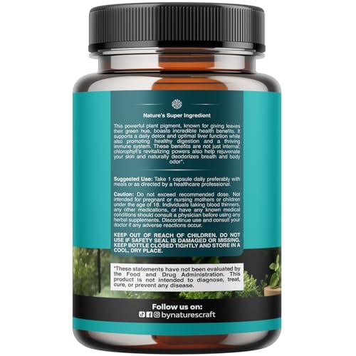 LandArt chlorophyll capsules for detox