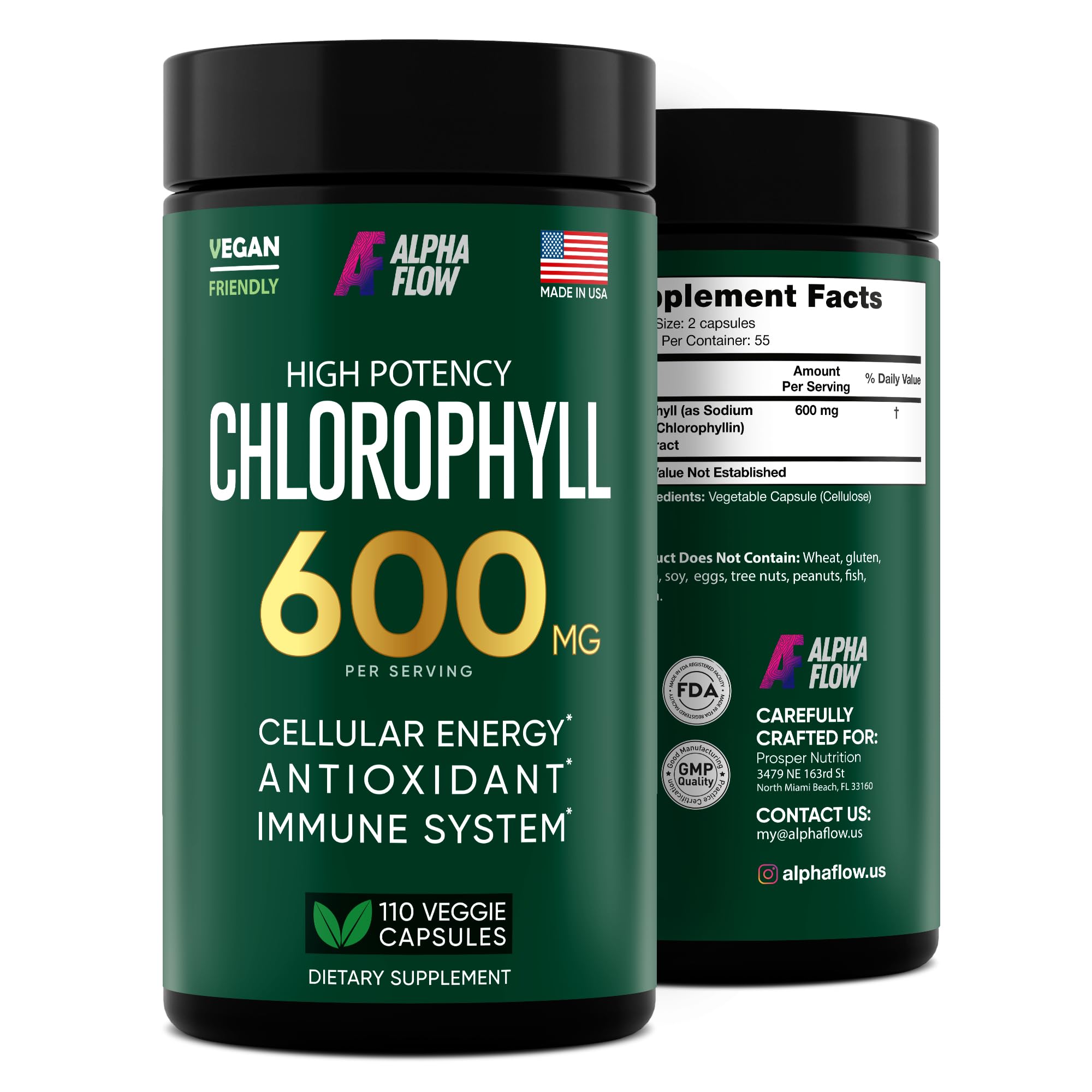 LandArt chlorophyll capsules for energy