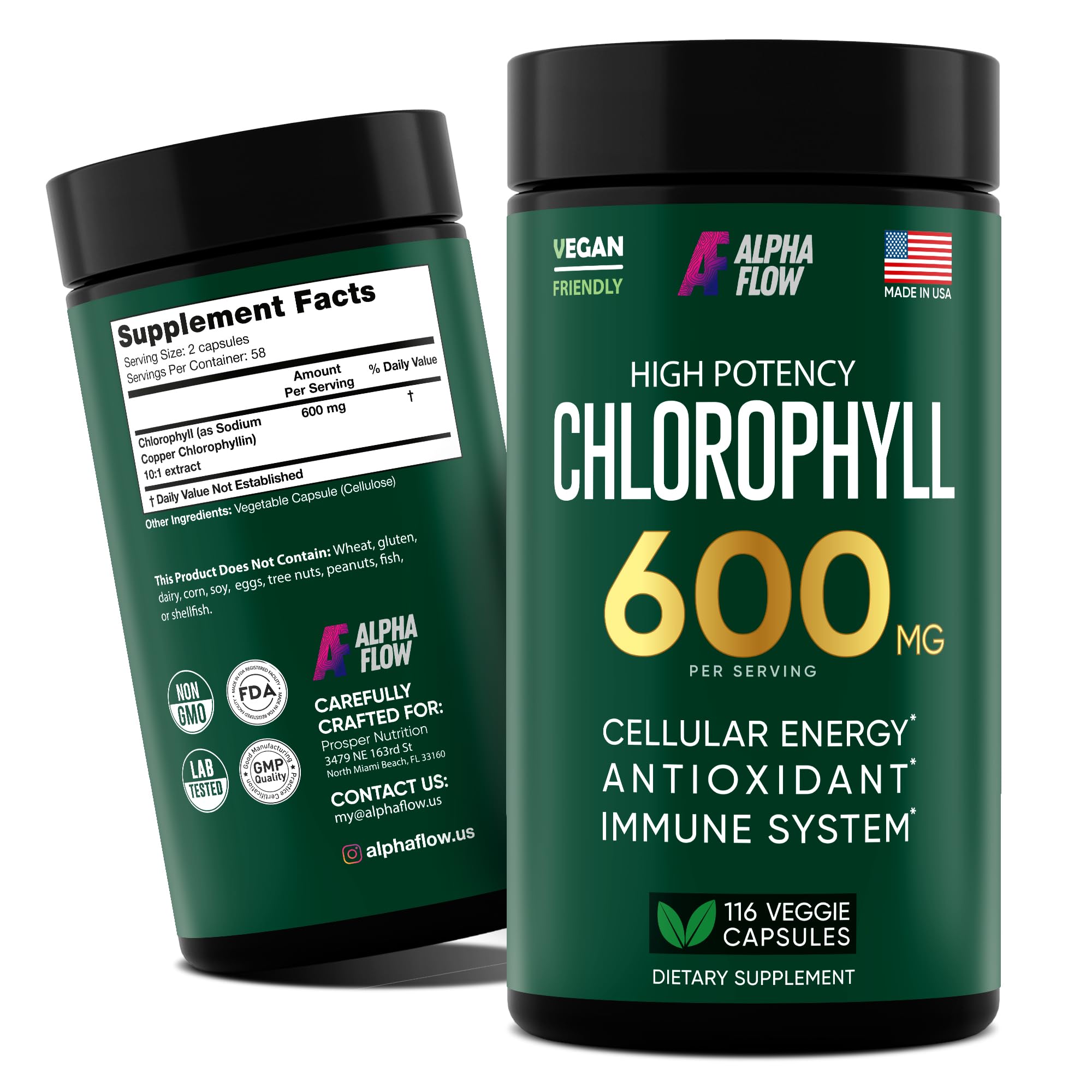 LandArt chlorophyll capsules for energy