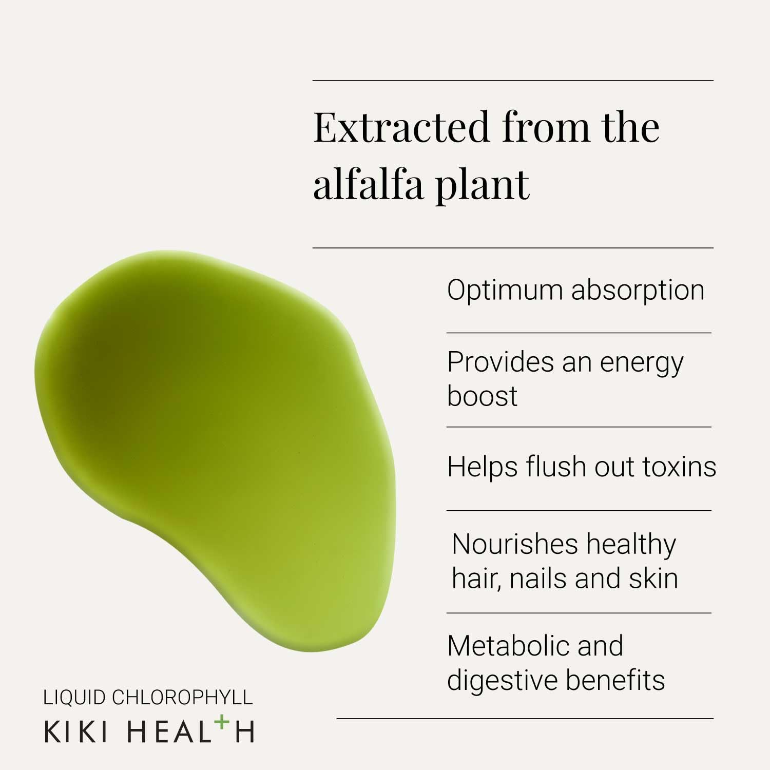 Landart chlorophyll drops for vitality
