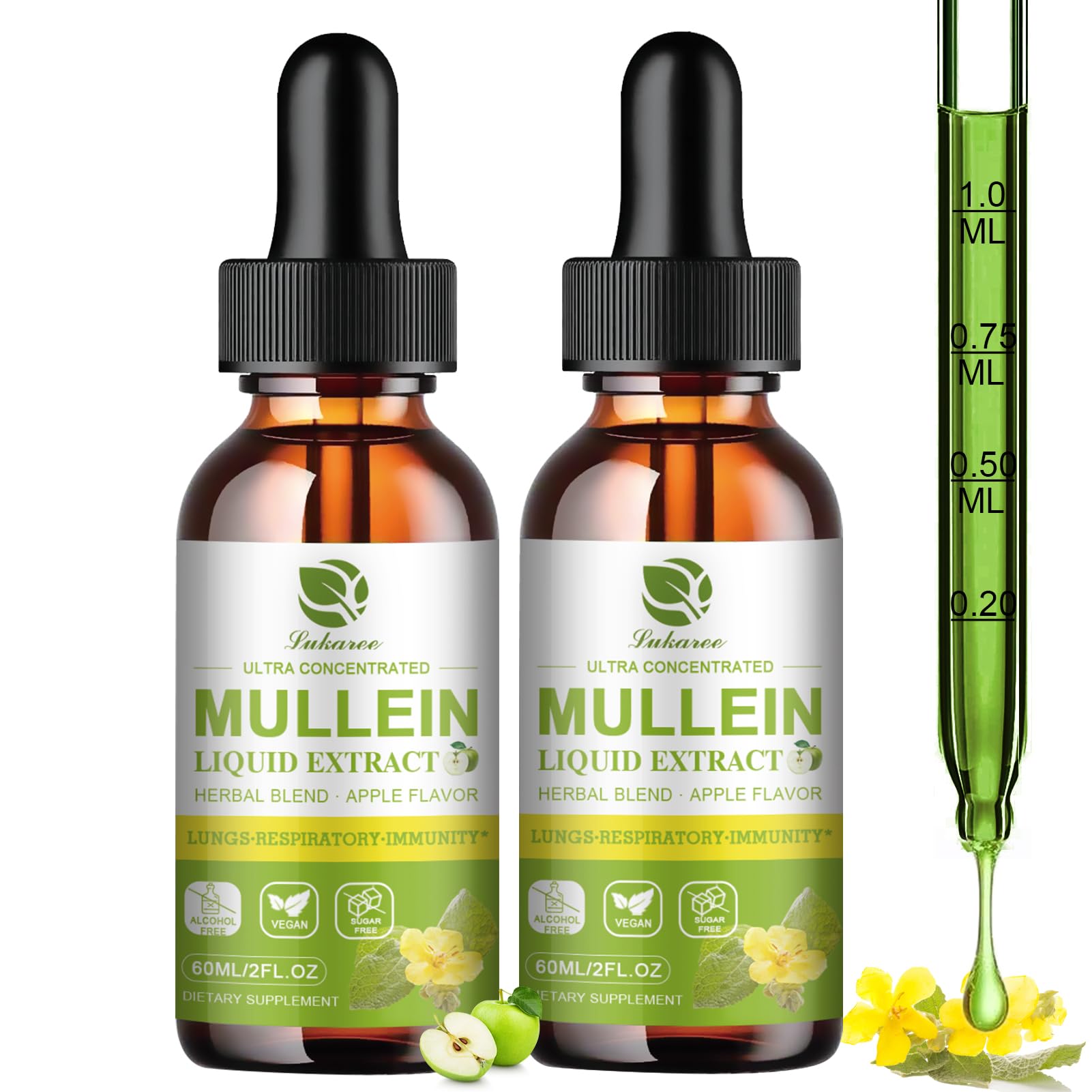 LandArt Mullein Drops for wellness